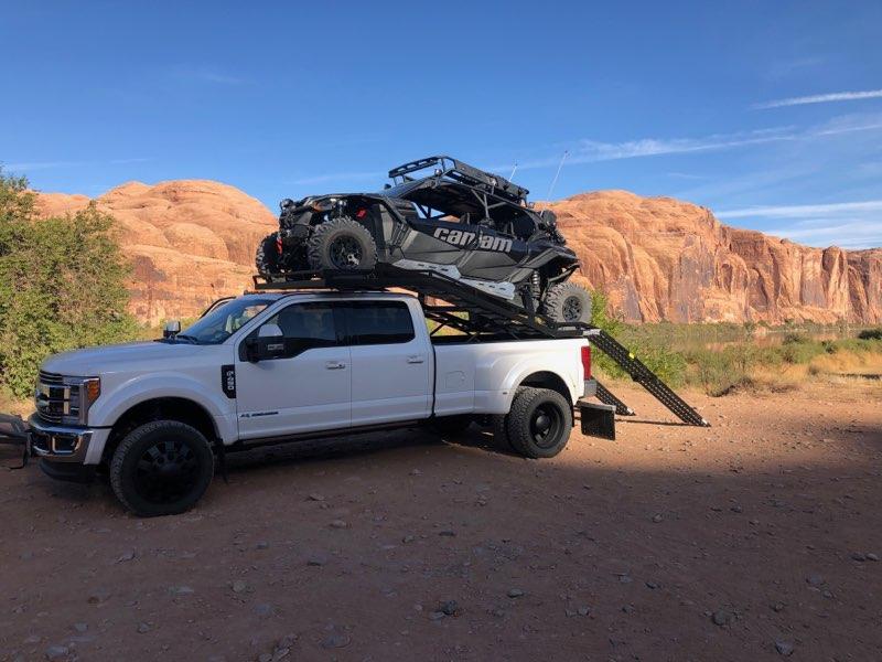 Ramptek UTV trailers and truck bed decks