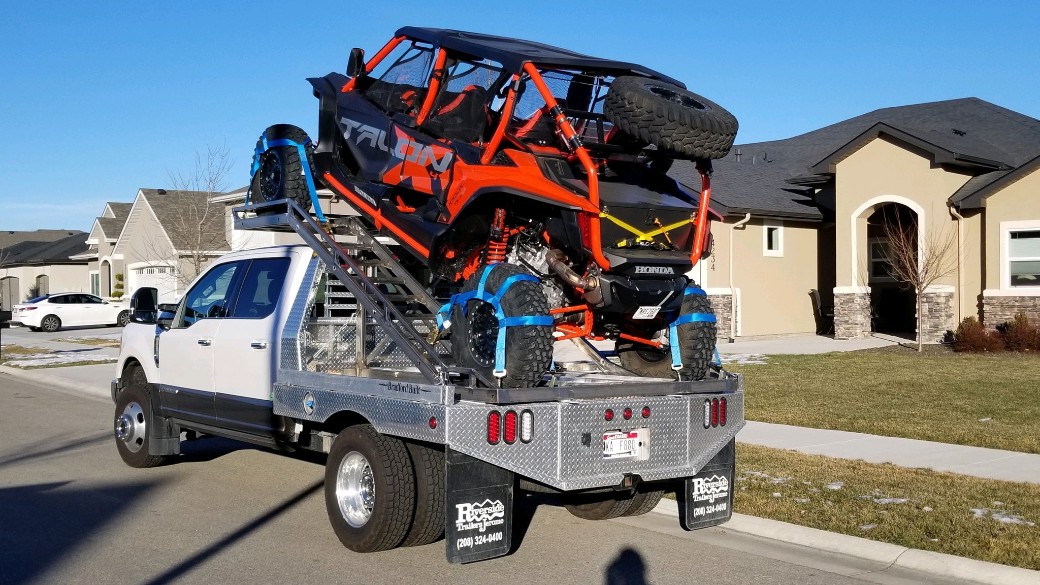 Ramptek Flat bed UTV deck (All truck makes)