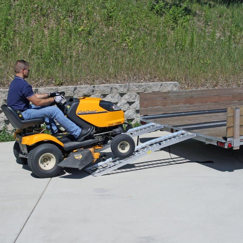 Rage Powersports 72 X 14 Dual Arched 2,000 Lb Capacity ATV Trailer Loa ...