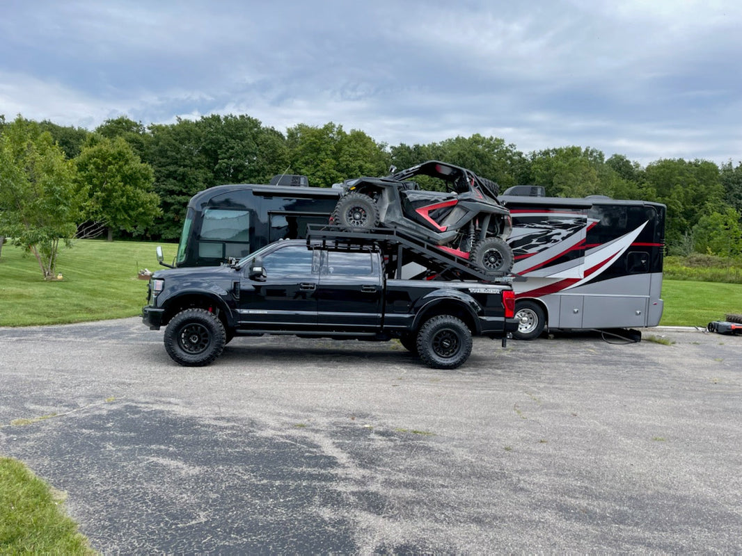 Ramptek UTV trailers and truck bed decks