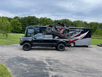 Ramptek UTV trailers and truck bed decks