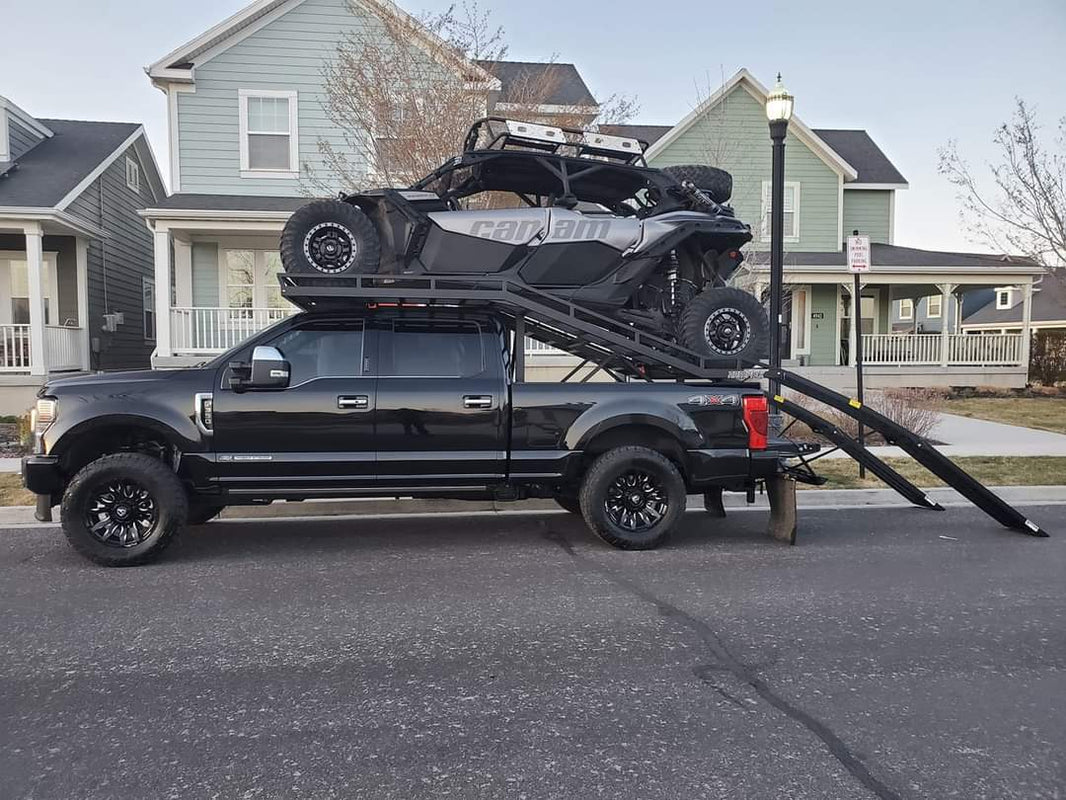 Ramptek UTV trailers and truck bed decks