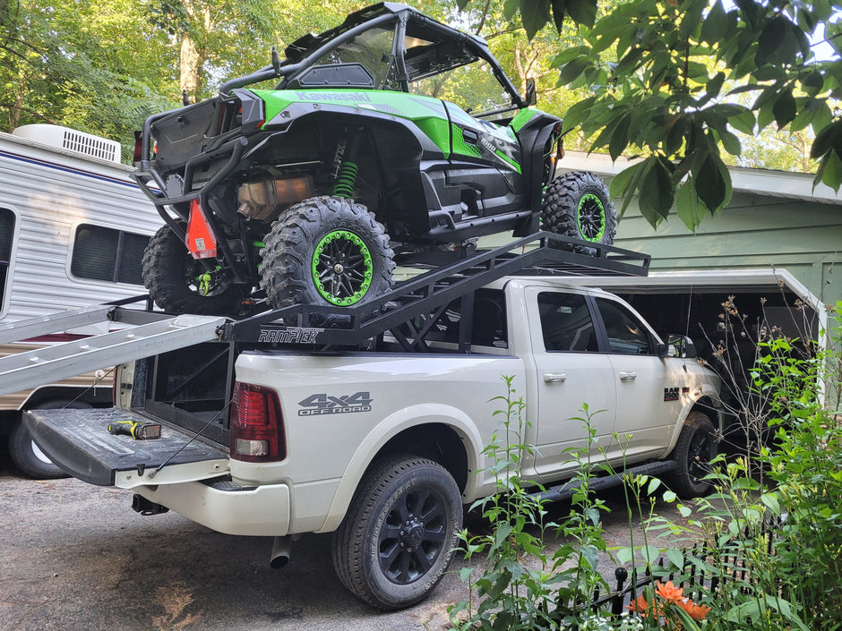 Ramptek UTV trailers and truck bed decks