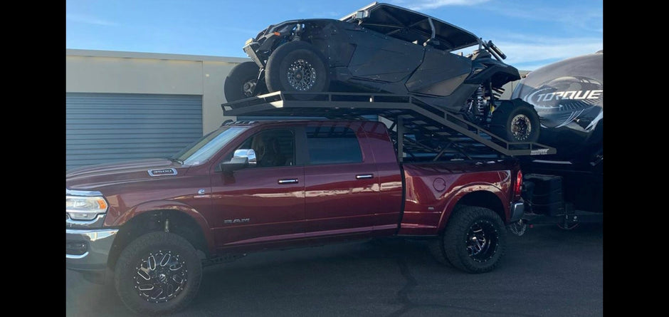 Ramptek UTV trailers and truck bed decks